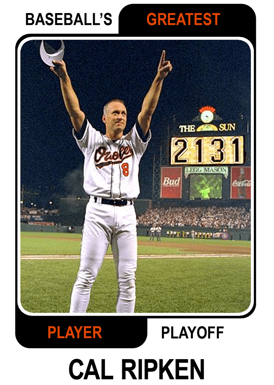 Round One S38 – Baseball’s Greatest Player Playoff