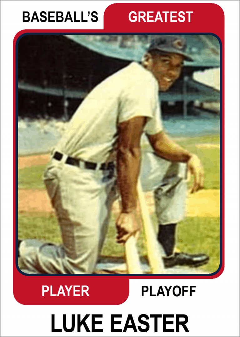 Round 3 S20 – Baseball’s Greatest Player Playoff